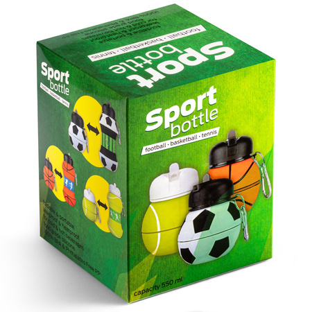 Collapsible water bottle TENNIS BALL | Gadget Master Original Outdoor ...