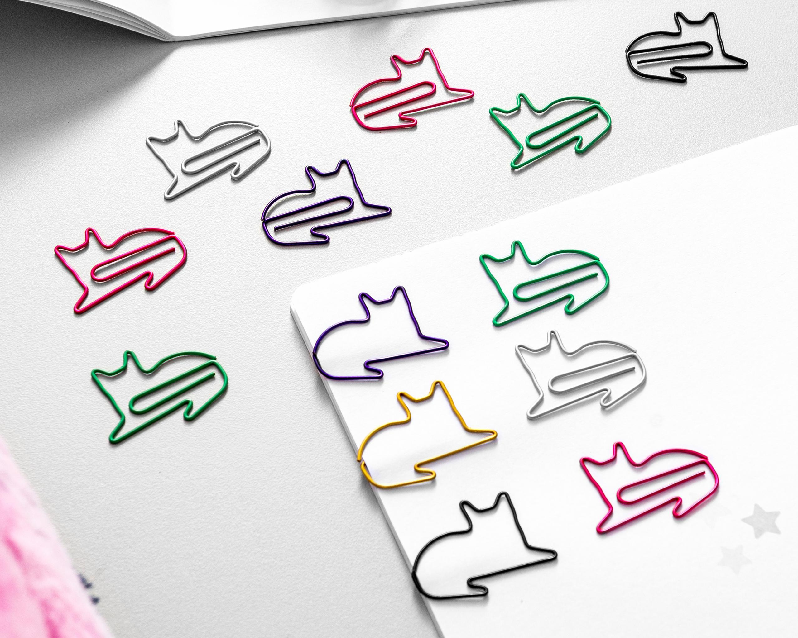 Paper clips CATS 50 pcs | Gadget Master Original Cats & Pets gadgets ...