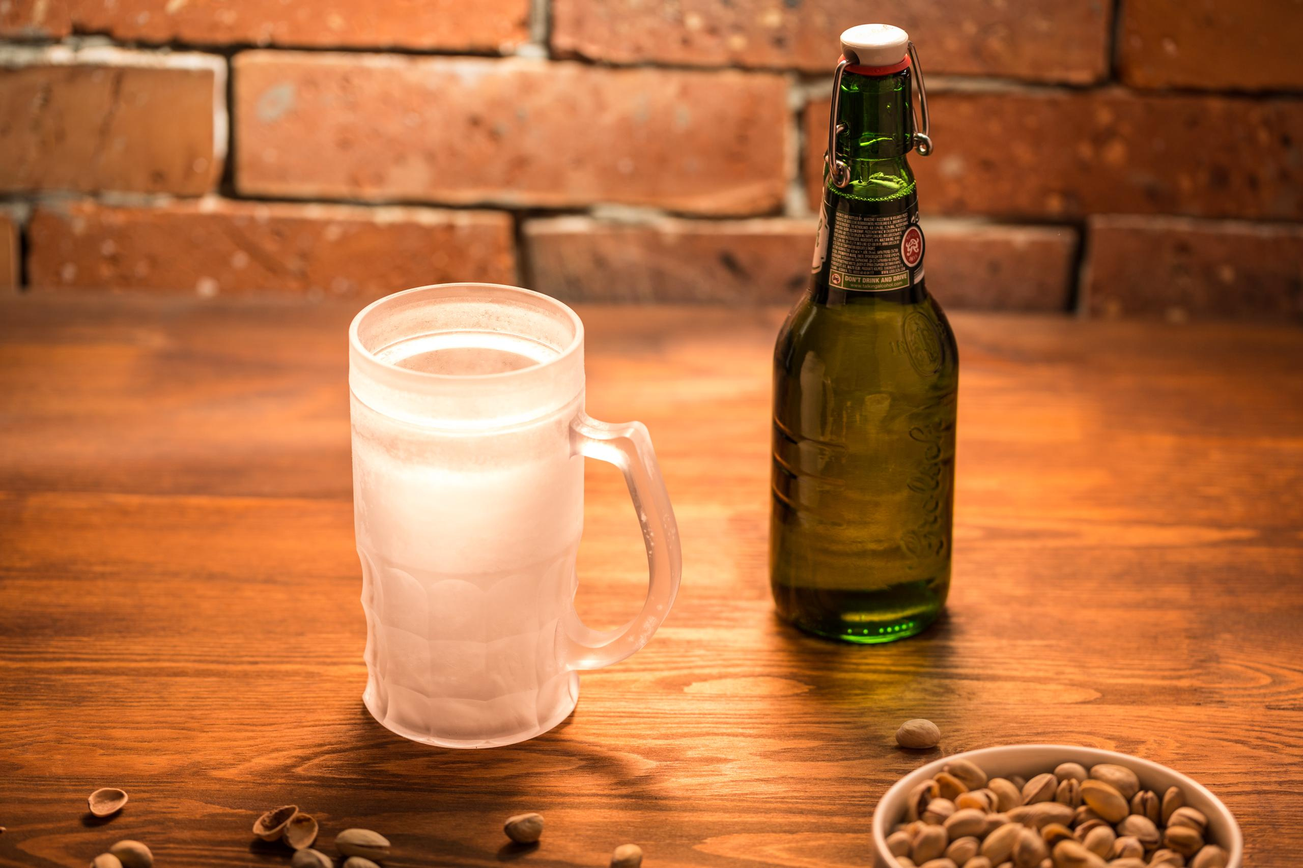 Ice beer mug CHILLER 400 ml - classic | Wine & Alco accessories Gadget ...